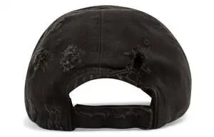 Balenciaga Bb Destroyed Piercing Cap
