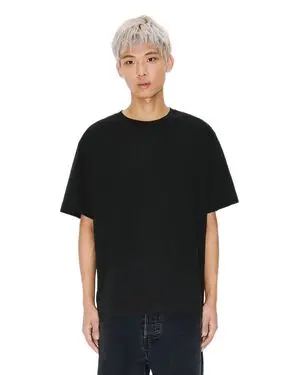 Kenzo Boke Flower 2.0 Embroidered Oversized T-shirt In Cotton - Black