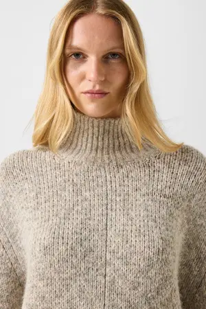 Bogner Svoni Alpaca-mix Pullover - Beige/gray