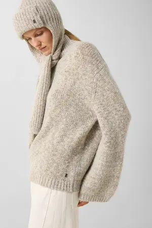 Bogner Svoni Alpaca-mix Pullover - Beige/gray