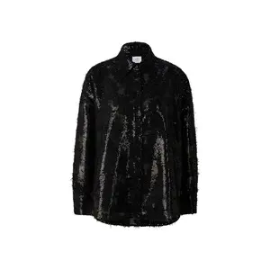Bogner Florence Sequin Shirt Blouse - Black