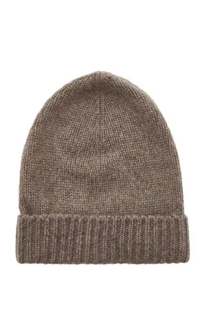THE ROW Pavir Cashmere Beanie - Grey