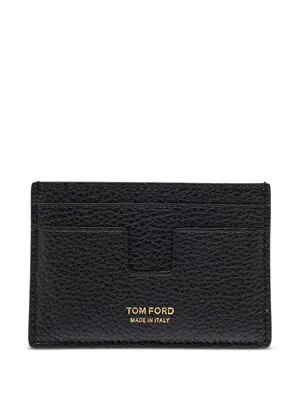TOM FORD Classic Leather Cardholder - Black