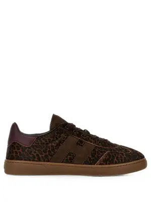 Hogan Sneakers In Spotted Haircalf