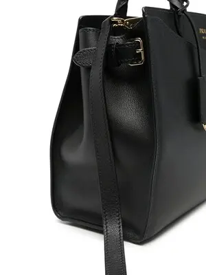 Prada Calf Leather Handbag - Black