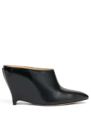 MAISON MARGIELA Heelless Wedge Mules