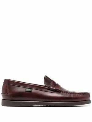 Paraboot Leather Penny Loafers - Brown
