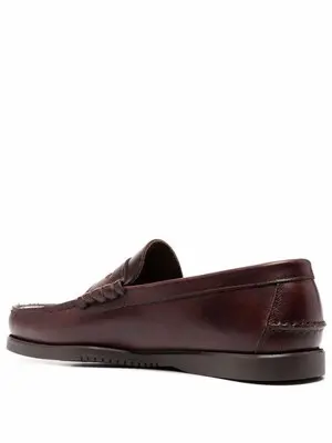 Paraboot Leather Penny Loafers
