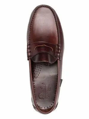Paraboot Leather Penny Loafers