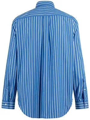 Balenciaga Striped Cotton Shirt Regular Fit