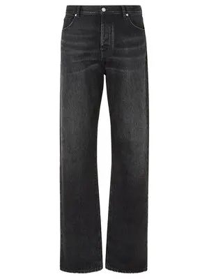 Fendi Long Jeans - Black