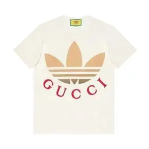 Gucci X Adidas Logo T-shirt /beige