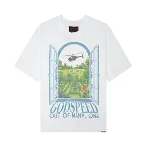 GODSPEED Helipad Dreams T-shirt 'bone - Cream