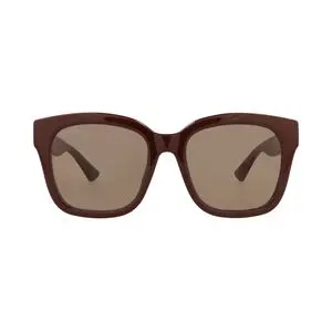 Gucci Square Sunglasses - Red
