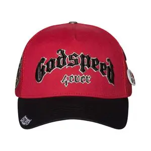 GODSPEED Forever Trucker Hat /black - Red