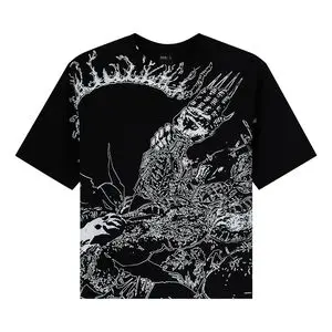 OVO X Marvel Wolverine Splash Page Tee - Black