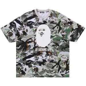 A BATHING APE Hybrid Camo Bathing Ape Relaxed Fit Tee 'olivedrab