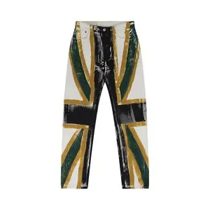 DENIM TEARS Union Jack 501 Jeans - White