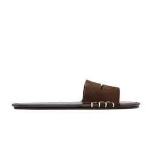 JW Anderson Wmns Loafer Slide - Brown