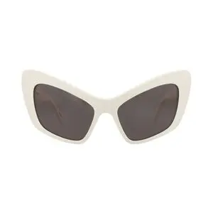 Balenciaga Cat Eye-frame Recycled Acetate Sunglasses /grey - White