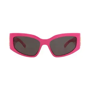 Balenciaga Cat Eye-frame Recycled Acetate Sunglasses /grey - Pink