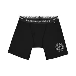Chrome Hearts Long Boxer Brief - Black