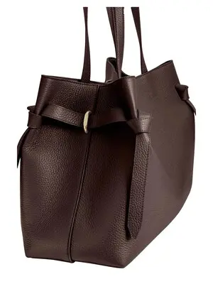 Yuzefi Borsa Tote "gyoza" In Pelle