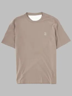 Brunello Cucinelli T-shirt Con Logo