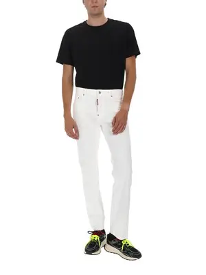 Dsquared2 Cotton Denim Jeans