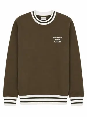 Drole De Monsieur Felpa "slogan - Brown