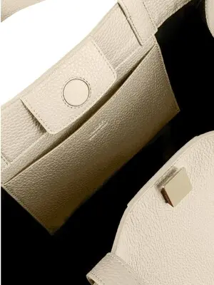 Yuzefi Gyoza Tote Bag In Leather - Brown
