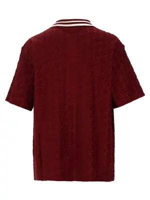 Drole De Monsieur Camicia Monogram In Cotone