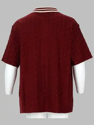 Drole De Monsieur Camicia Monogram In Cotone