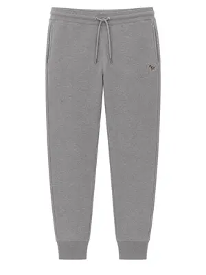 Paul Smith Pantalone Jogger Con Patch Zebra - Grey