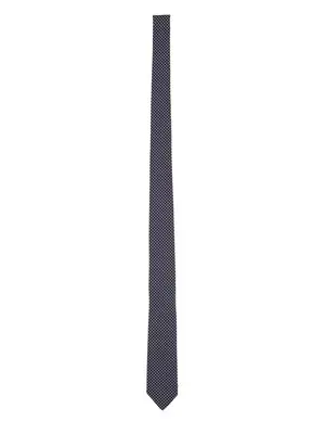LARDINI Classic Silk Neck Tie - Blue