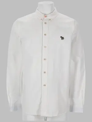 Paul Smith Camicia Con Patch Zebra