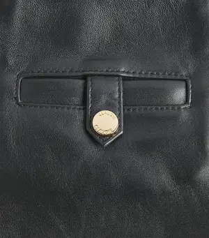 Claudie Pierlot Lambskin Mini Skirt