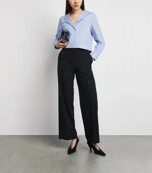 Claudie Pierlot Cotton Poplin Shirt