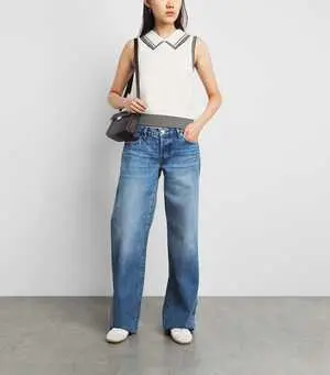 Claudie Pierlot Wool-blend Sailor Top