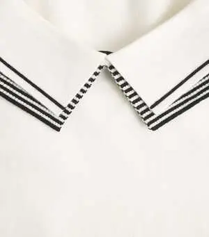 Claudie Pierlot Wool-blend Sailor Top