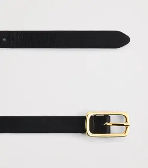 Claudie Pierlot Leather Charm Belt