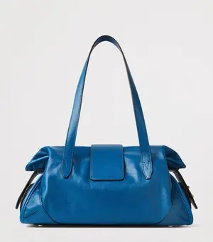 JIMMY CHOO Leather Bar Holdall Bag