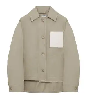 Loewe Cotton Workwear Jacket - Green