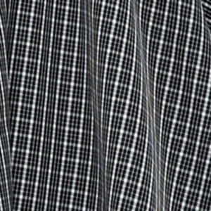 Loewe Draped Check Midi Skirt