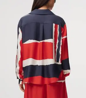 Loewe Silk Geometric Pyjama Shirt
