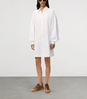 Loewe Stretch-cotton Midi Shirt Dress