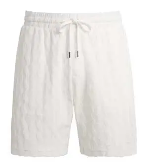 Frescobol Carioca Terry Cotton Augusto Shorts - Ivory