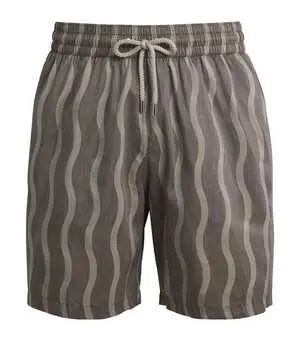 Frescobol Carioca Santos Sport Swim Shorts - Brown