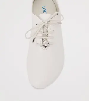 Loewe Leather Pebble Soft Sneakers