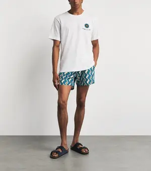 Frescobol Carioca Printed Rio Swim Shorts